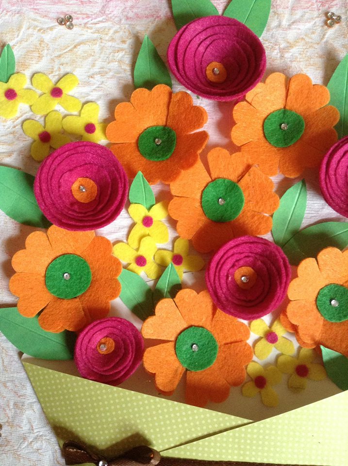 My Handmade cards: Flower bouquet!