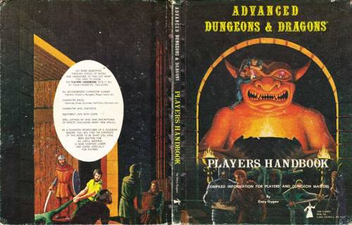 Hall of the Mountain King: Trampier 1eAD&D PHB Cover Art