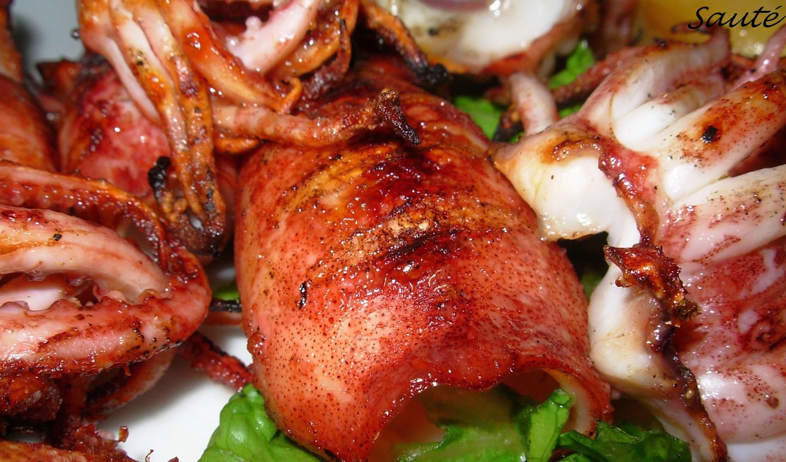 Sauté: Smażone kalmary