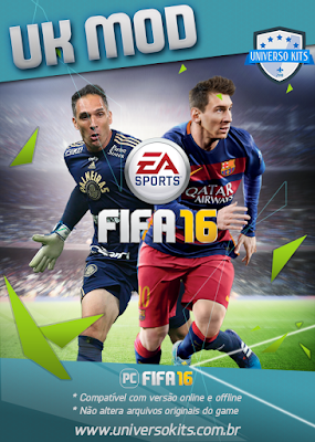 UK MOD | Brazil FIFA 16 Patch | Soccer Gaming
