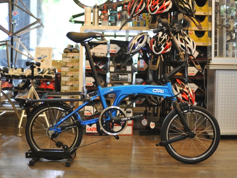 Folding Style ©: Mezzo, Ori, Birdy - Folding bikes with monocoque hinge ...