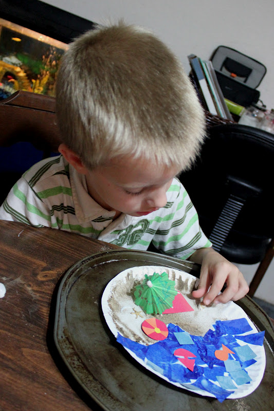 Learning With My Boys: Oceans Day 9 -The Beach