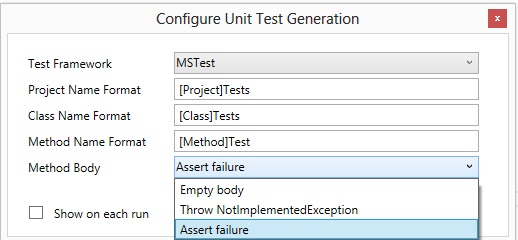 Born to Automate : Unit test generator extension - Visual studio 2012, 2013