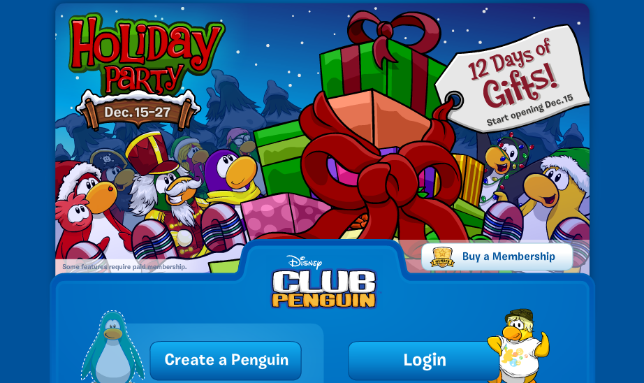 ClubPenguinCheatsRRR: Club Penguin Holiday Party 2011
