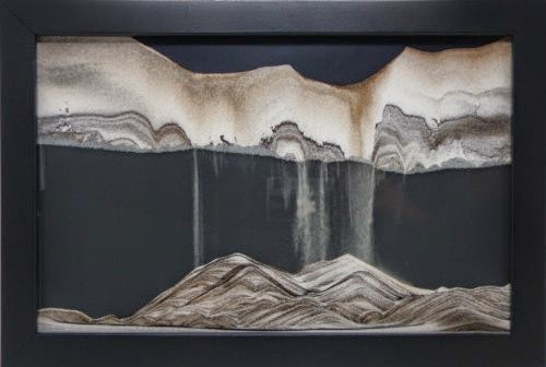 Moving sand art gives your brain a break ~ GizmoEditor.com