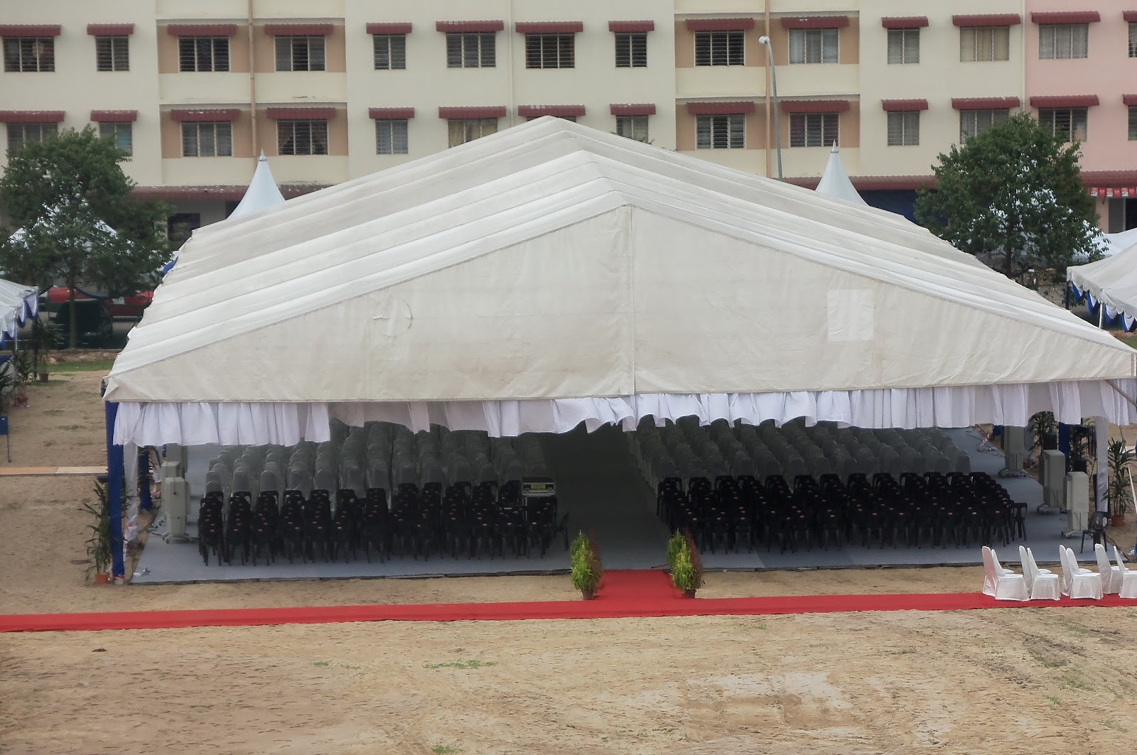 Barakah Super Tent: Khemah yang disediakan...