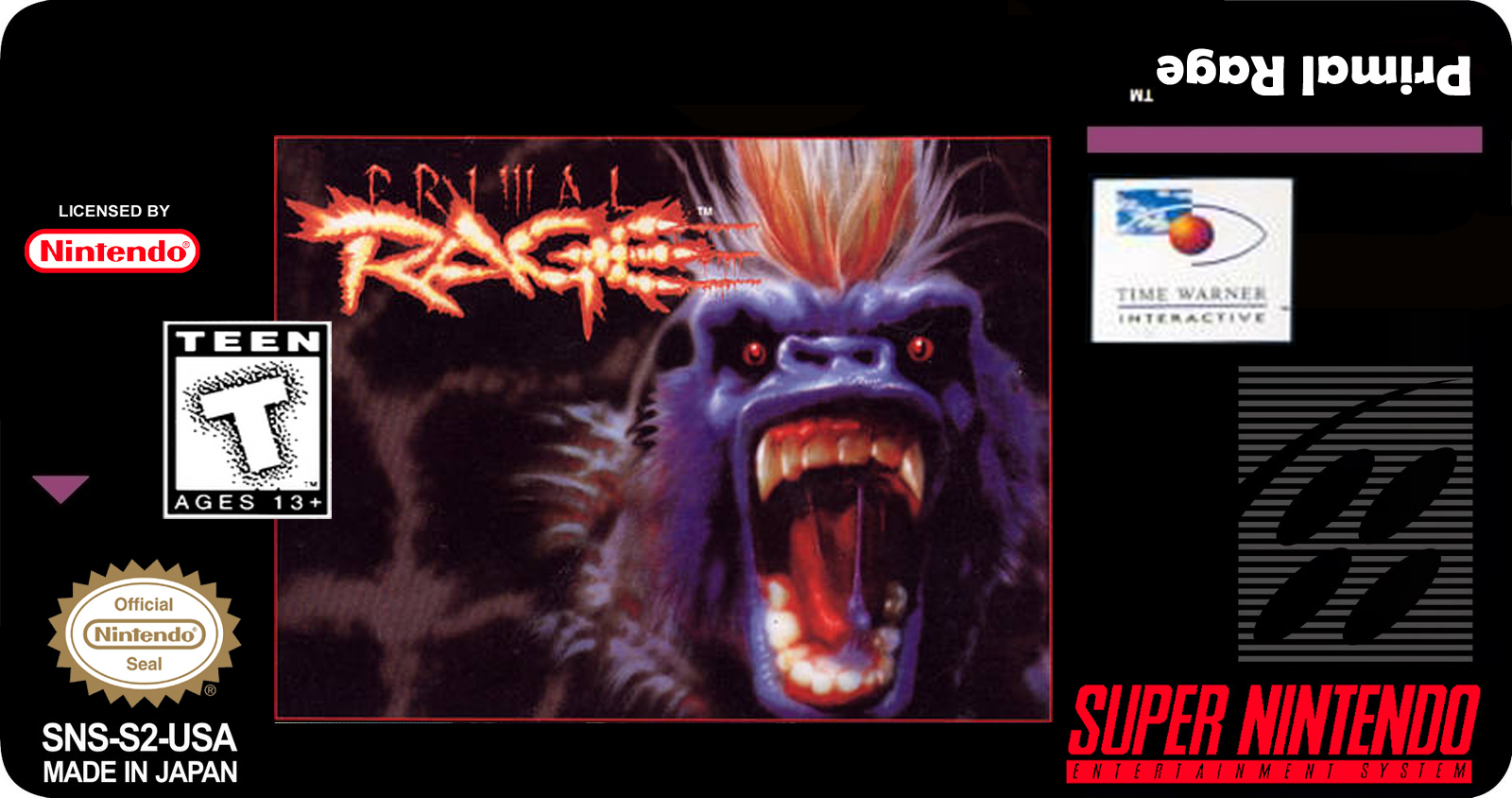 Gamer Labels: Primal Rage
