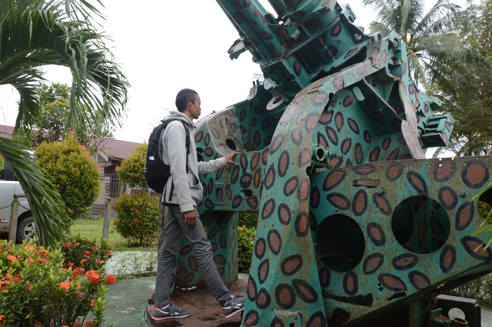 MERIAM JEPANG HASANUDDIN BALIKPAPAN