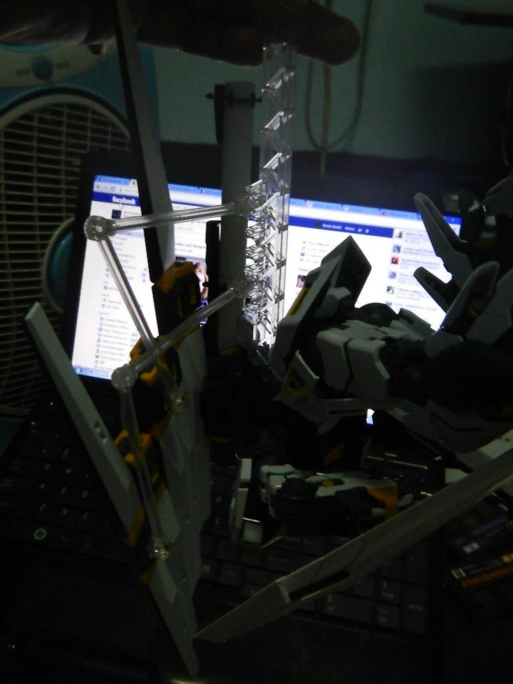 FIN FUNNEL ISSUE solved on stand wiithout using brass rods