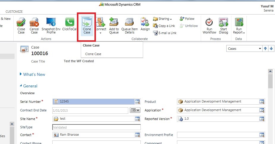 Bhoopathi Goud K: Clone a record in MS CRM 2011