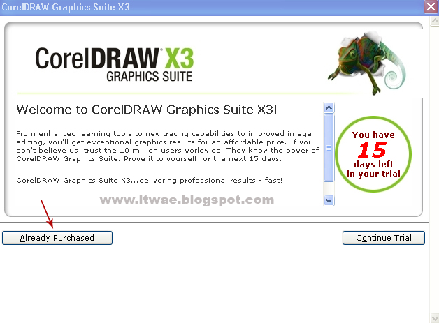 Cara Aktivasi CorelDRAW X3 Full Version - IT Wae