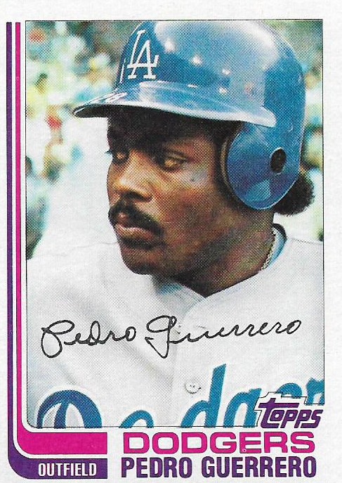 The best Dodger card for every year I've collected