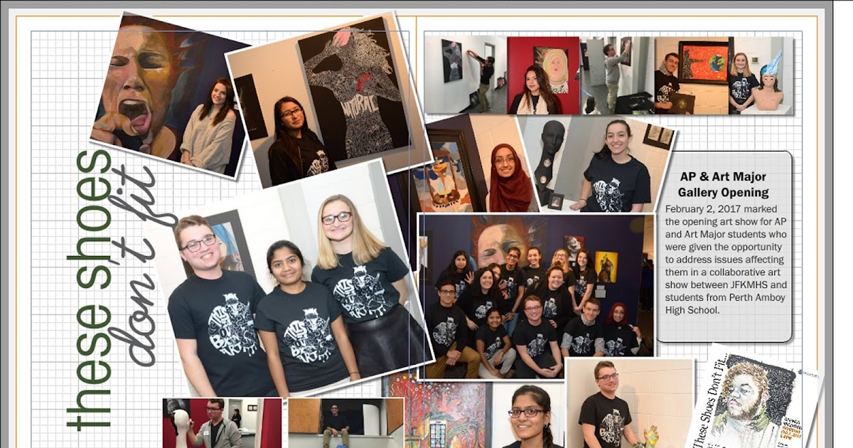 JFKMHS Digital Photo & Yearbook 2018: Yearbook Practice Page