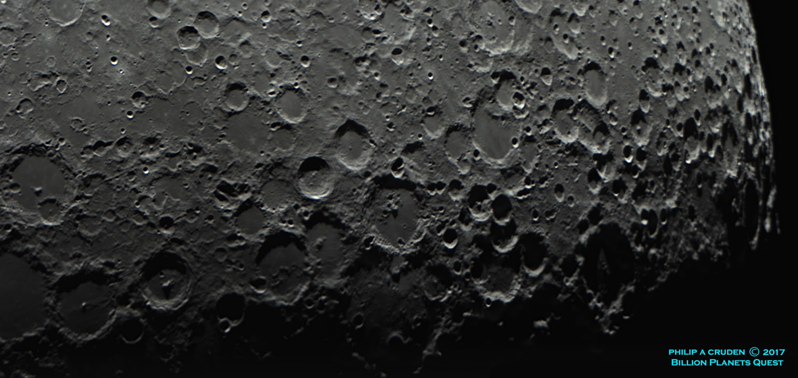 Billion Planets Astronomy and Art: The Moon