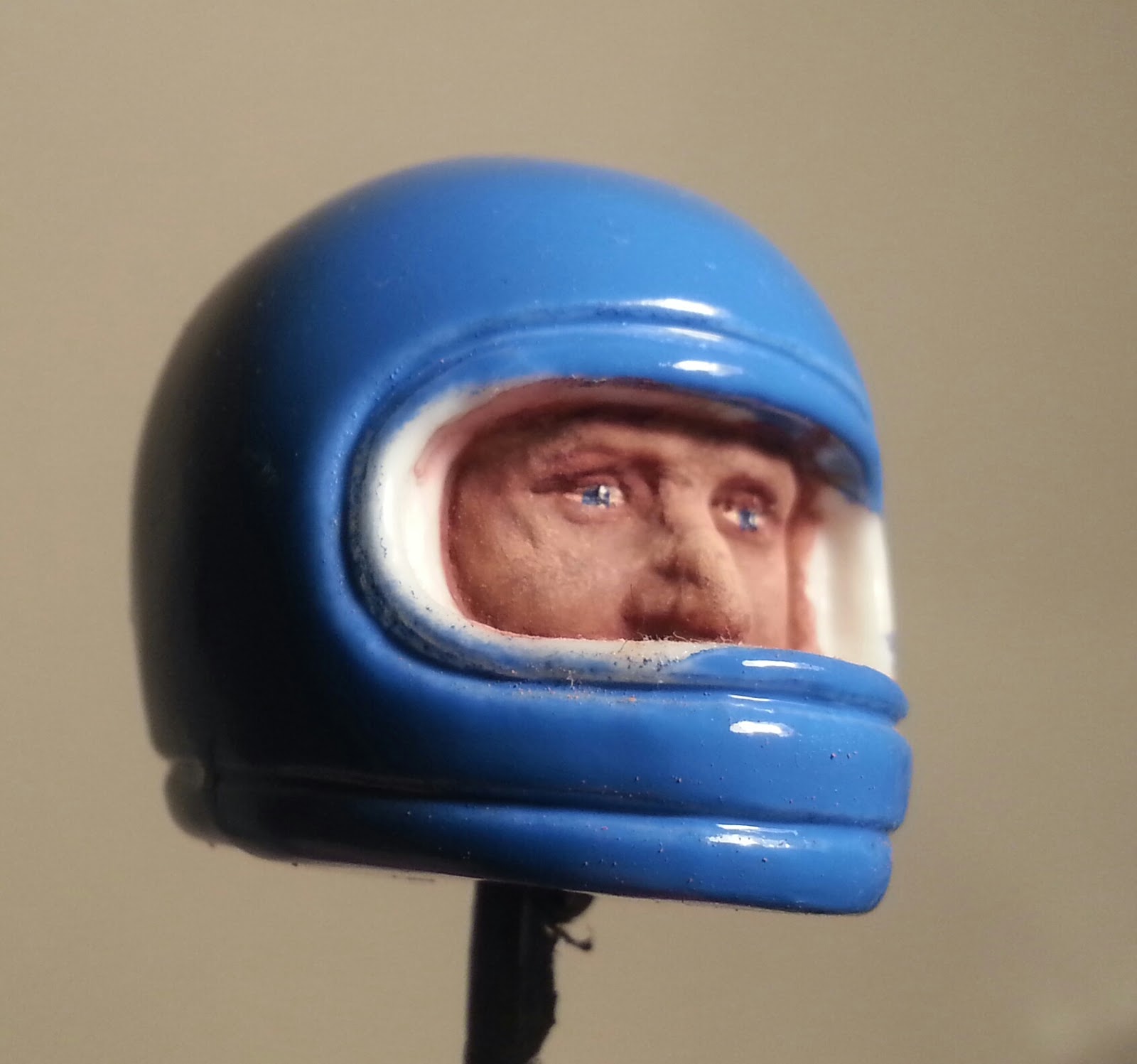 Dave's Model Workshop: Painting another 1/10 scale driver figure