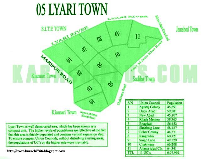 Welcome To Karachi (City Of Lights): Town Maps