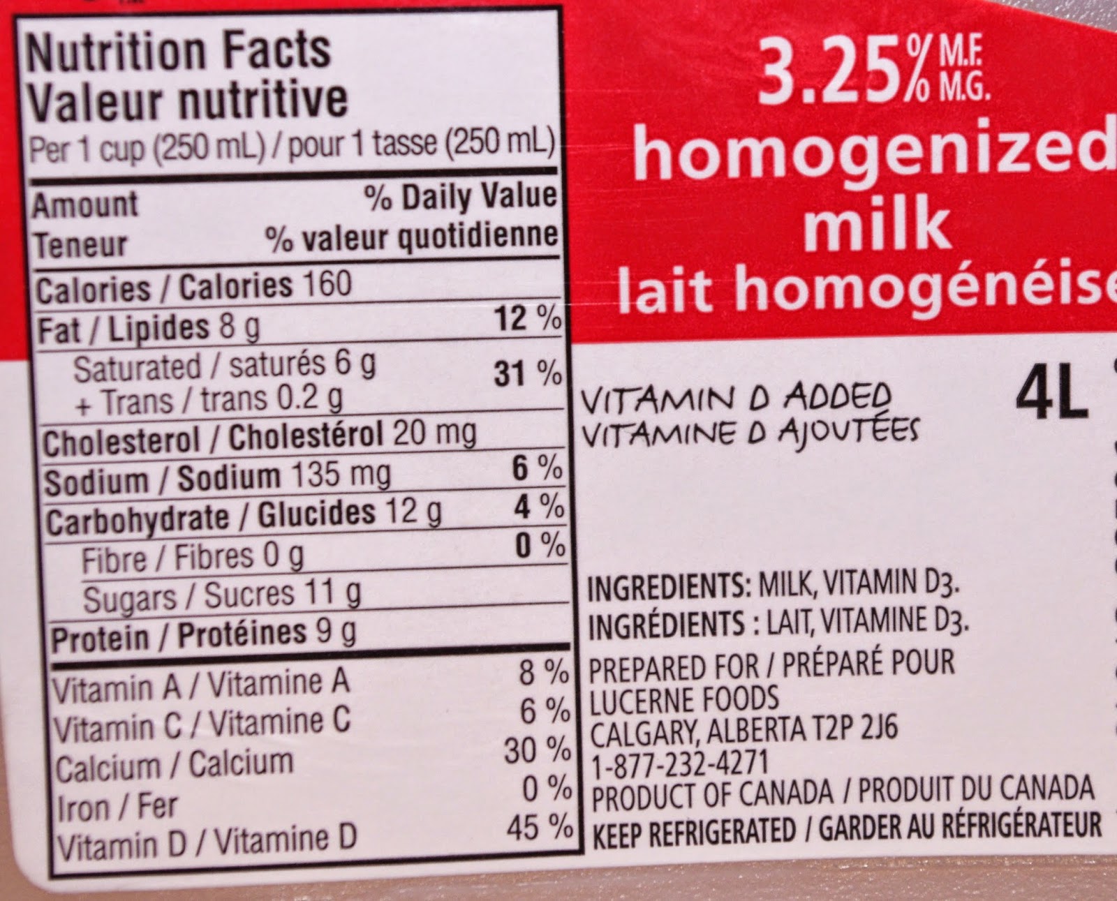 From Scratch Mom: Canadian Milk?