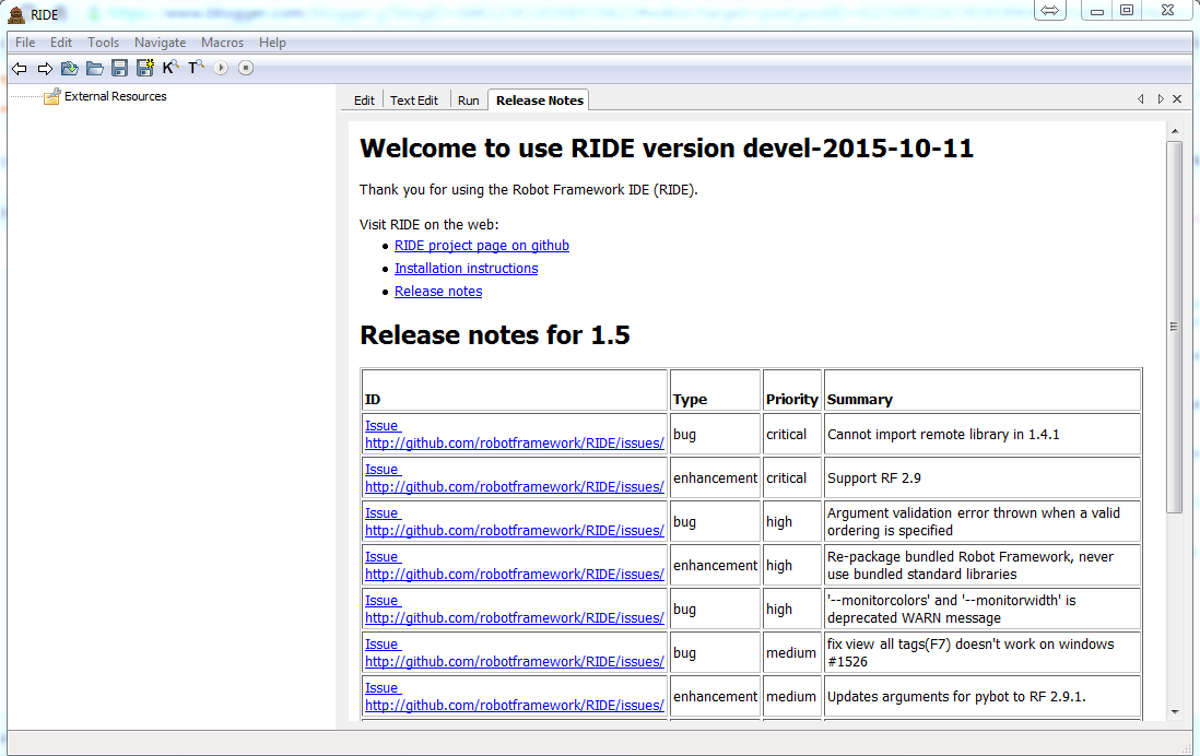 Knowledge Share: How to install RIDE Editor for Robot Framework on windows