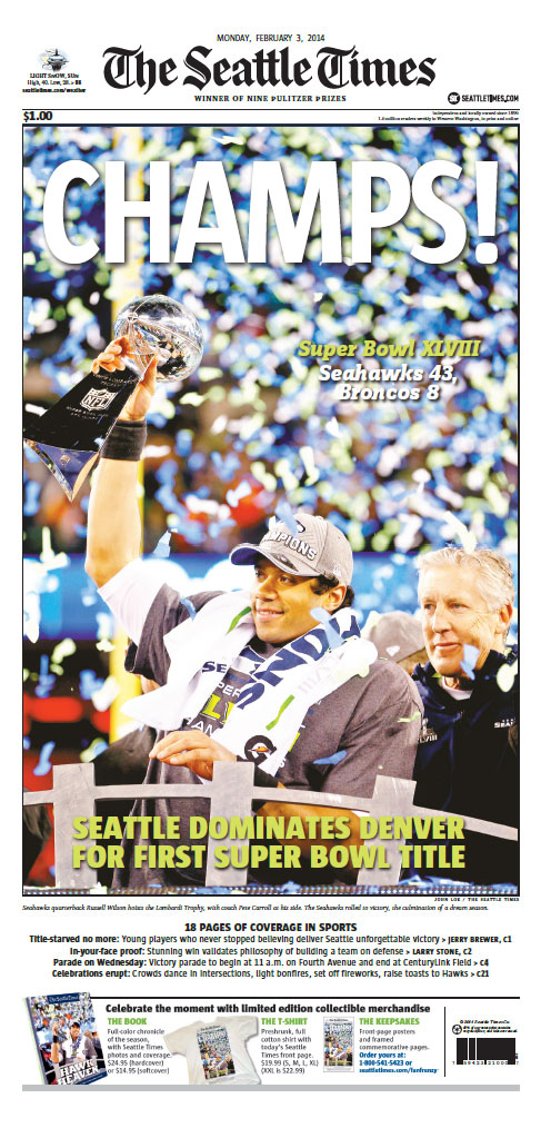 Barers of Maple Valley: Seattle Times: Sports Reporters To Be Read, Not ...