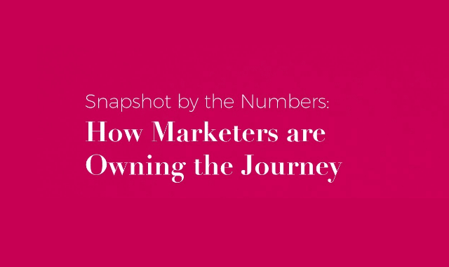 Snapshot by the Numbers: How Marketers are Owning the Journey # ...