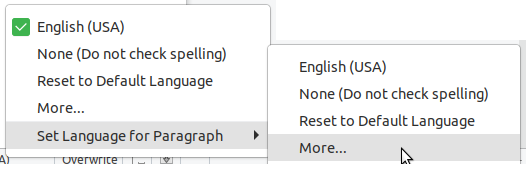 LibreOffice Writer: The User Interface