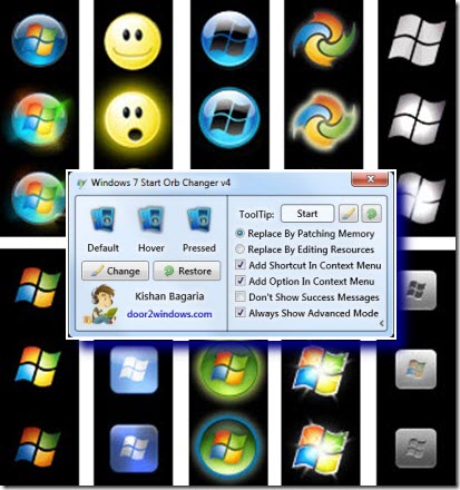 Windows 7 start button changer free download - cgolx