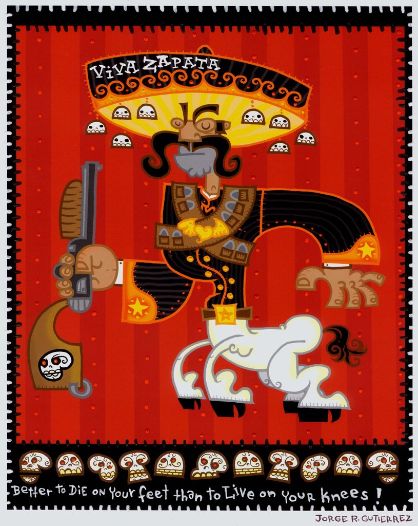 Hosber Art - Blog de Arte & Diseño.: Jorge R. Gutierrez "Super macho"