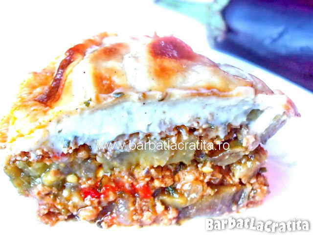 Musaca de vinete cu sos Bechamel | Rețete BărbatLaCratiță