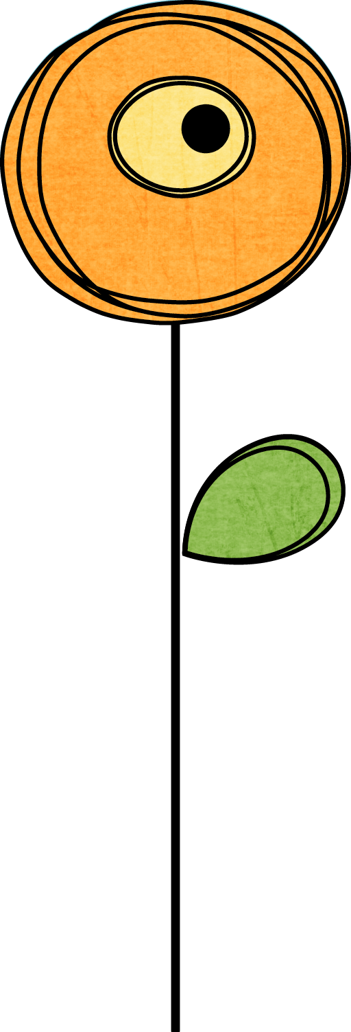 Flowers of the Flying Things Clipart. - Oh My Baby!