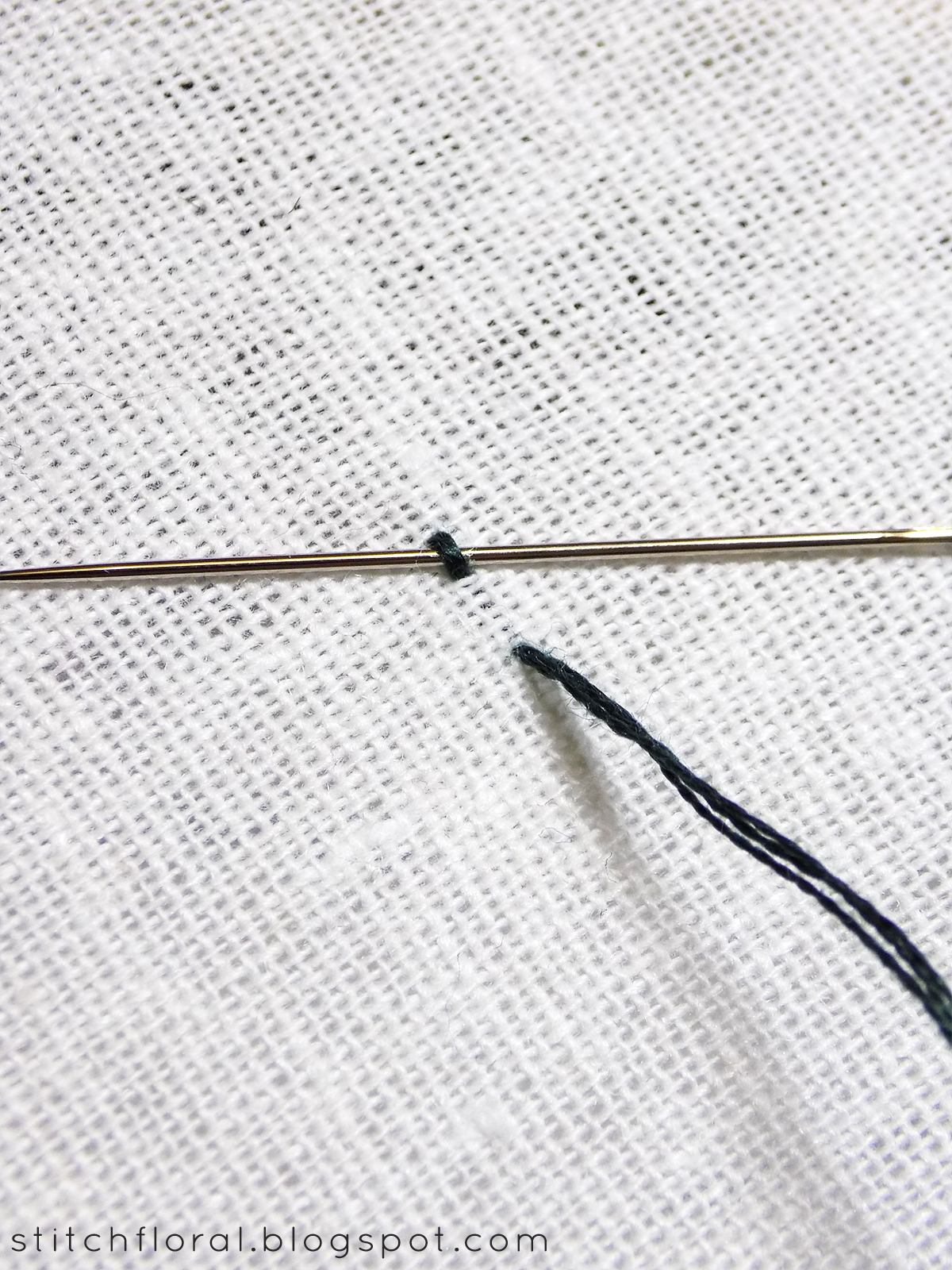 Heavy chain stitch & braided chain stitch tutorial - Stitch Floral