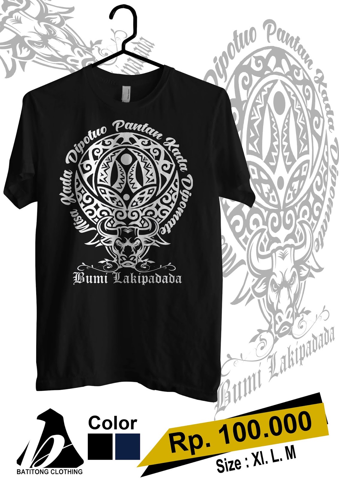 KAOS TORAJA DISTRO BATITONG CLOTHING: Kaos Distro Toraja Batitong Clothing