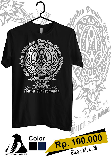 KAOS TORAJA DISTRO BATITONG CLOTHING: Kaos Distro Toraja Batitong Clothing