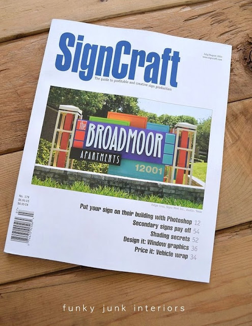 Landing in SignCraft Magazine through a passionate loopholeFunky Junk ...
