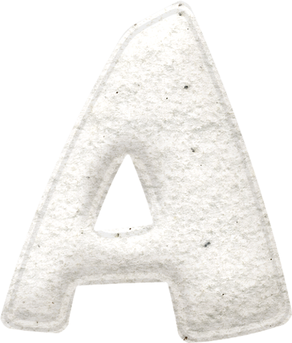 Lindo Alfabeto Blanco. - Oh my Alfabetos!