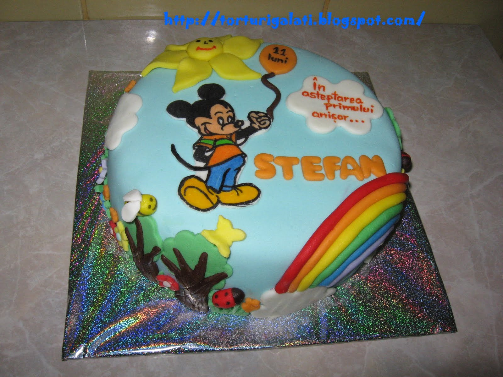 -Cellya's Cakes-: Tort cu Mickey Mouse