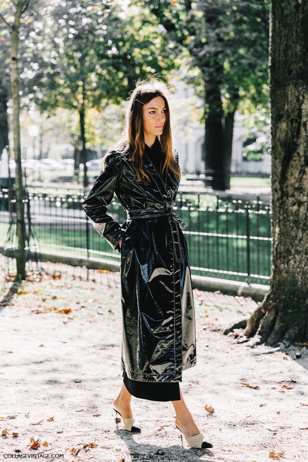 Vinyl Trench Coat and How to wear vinyl for 2018 Fashion Inspiration ...