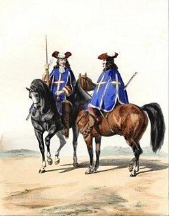 UN POCO DE AQUI,UN POCO DE ALLI: EL CUERPO DE MOSQUETEROS DE FRANCIA.