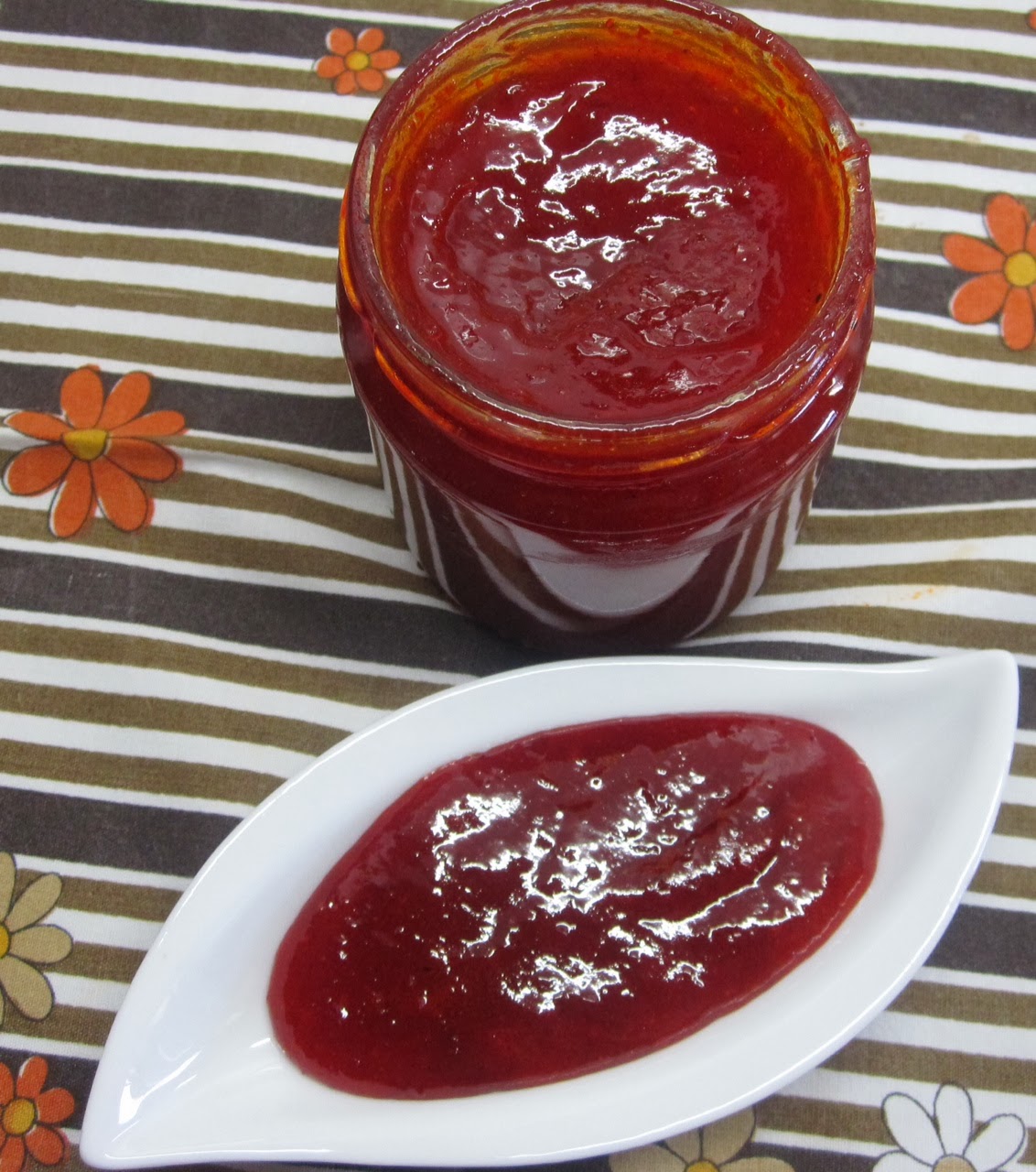 à minha moda!: Compota de pimentos vermelhos