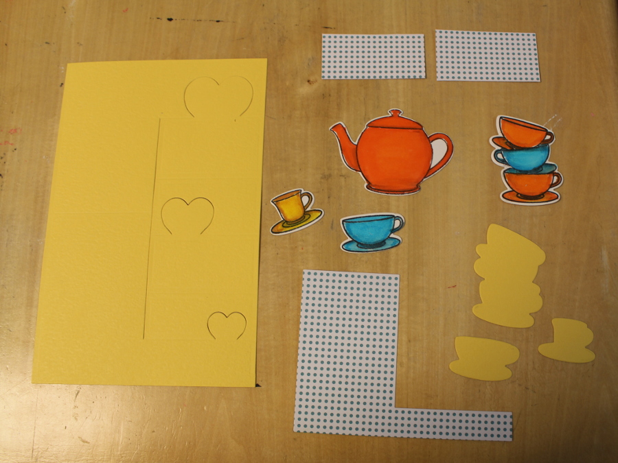 Don't Mess With Me, I'm Scrappy: Tea Step Card