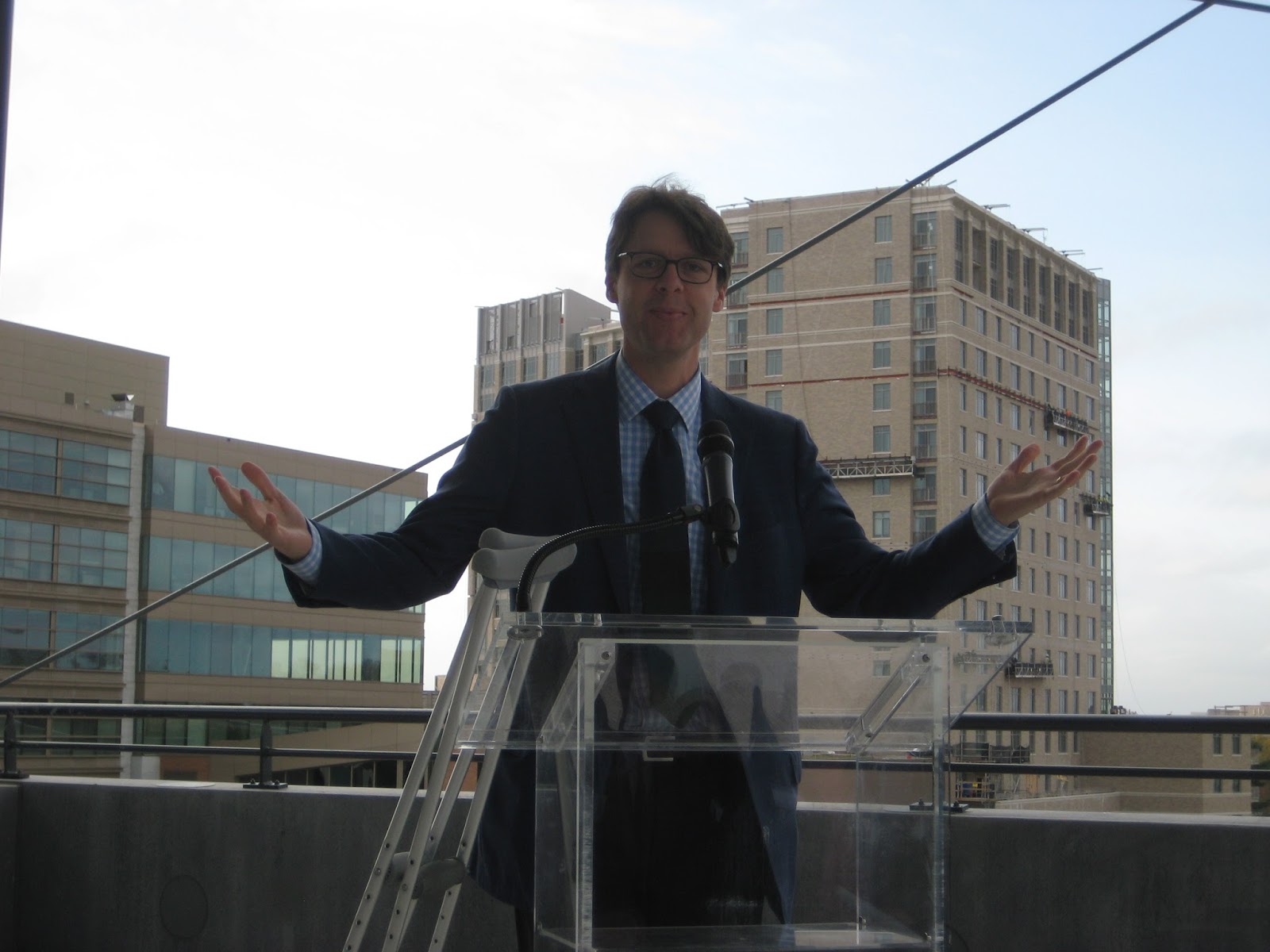 Robert Dyer @ Bethesda Row: MoCo Councilman plotting new way to ...