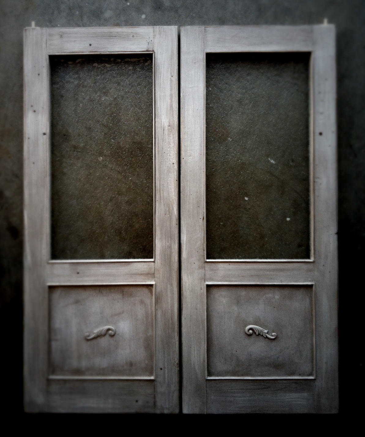 Handcrafted Distressed Swinging Saloon Doors