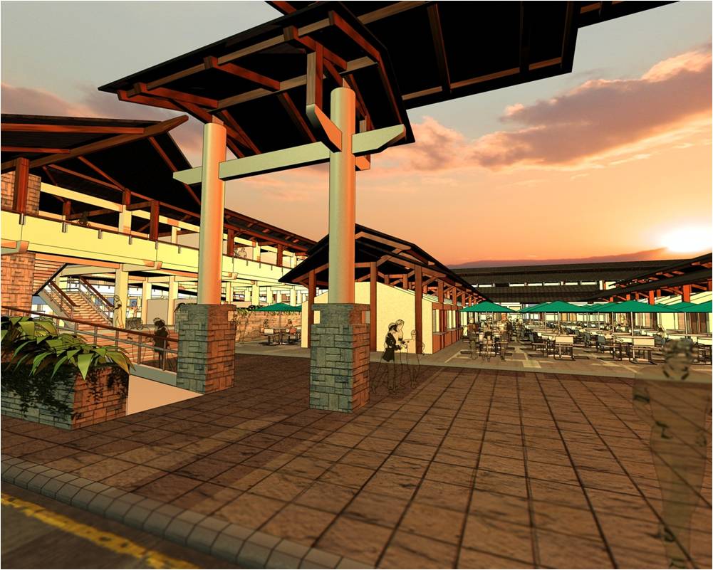 Architecture: Modern Traditional Market, Padang Pariaman Province