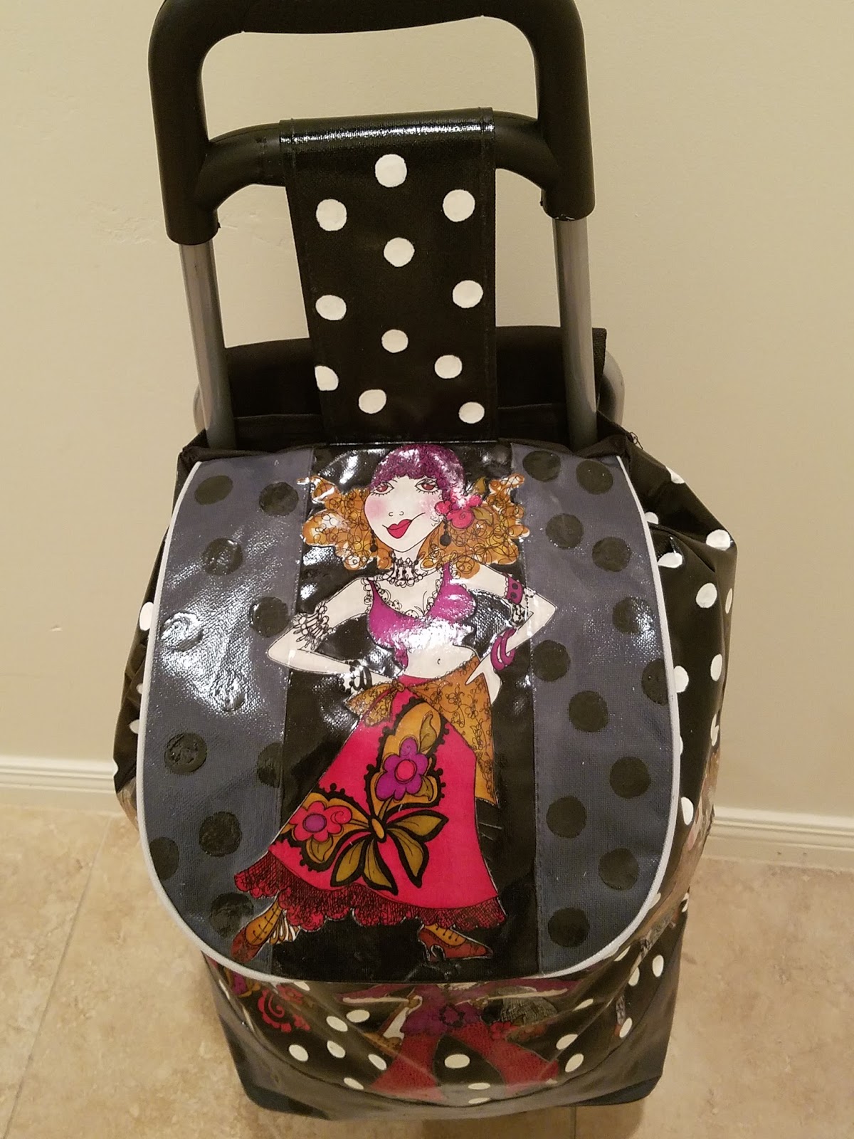 Funky Diva: Decorated Luggage Travel Not Boring