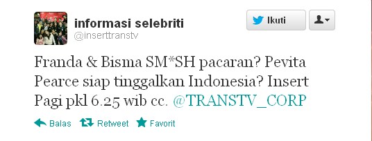 Franda dan Bisma pacaran???