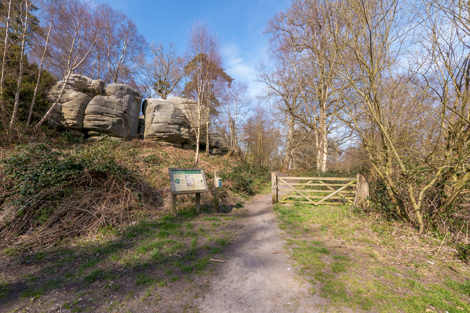 Southern Sandstone Climbs: ERIDGE ROCKS