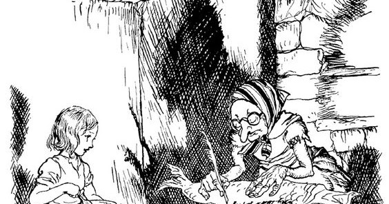 Attempted Bloggery: Arthur Rackham: The Lapp Woman Wrote a Few Words on ...