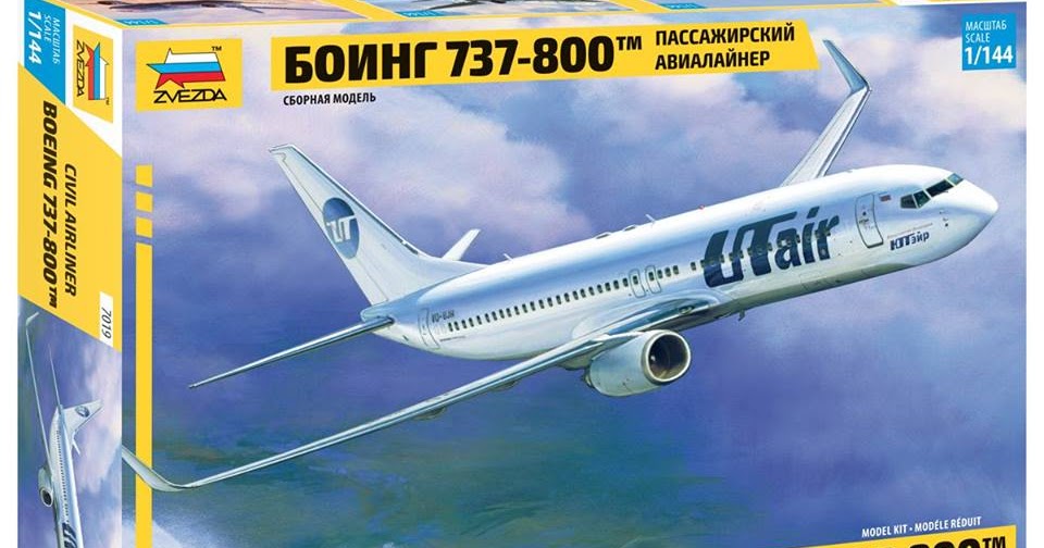 10mm Wargaming: Boeing 737-800 by Zvezda