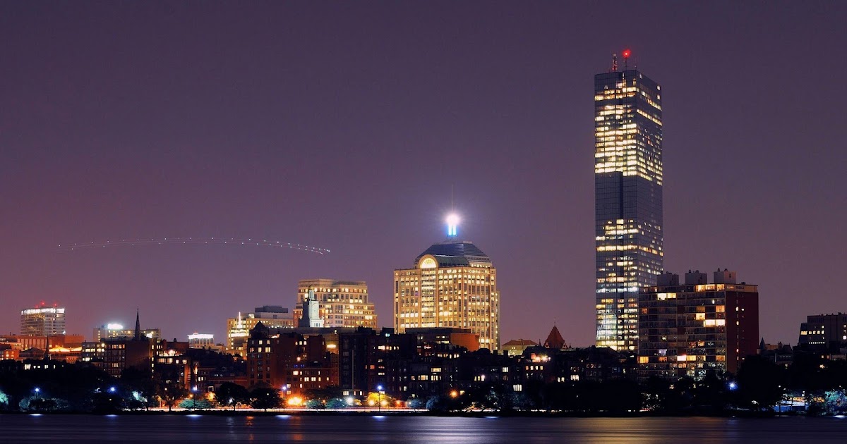 Buildings Night View Wallpaper