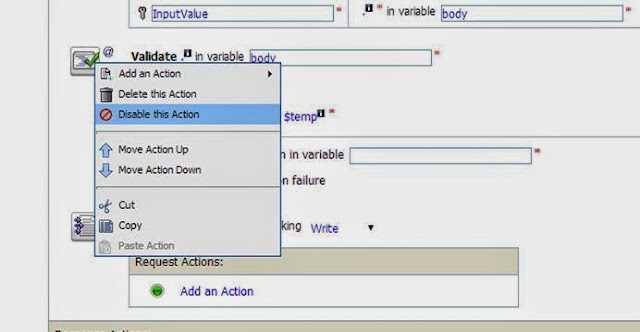 Learning SOA: Enable disable activity in OSB 12c