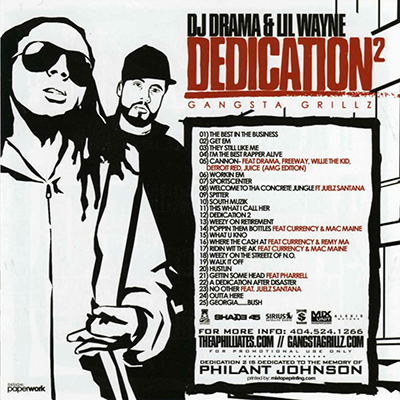 CardrossManiac2: Lil Wayne - Dedication 2